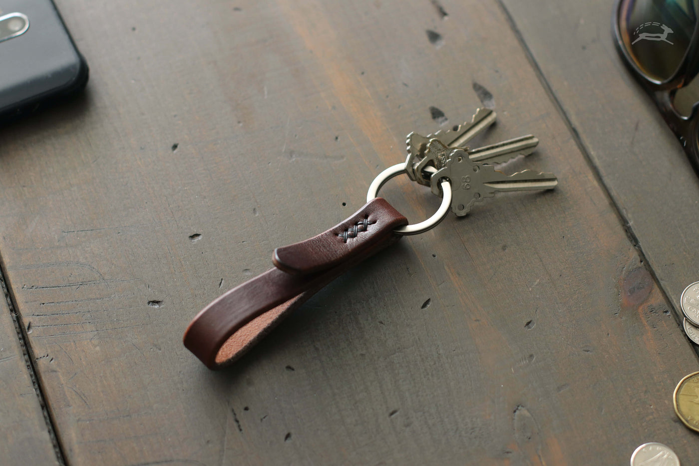 Handmade Leather Key Fobs | OCHRE handcrafted
