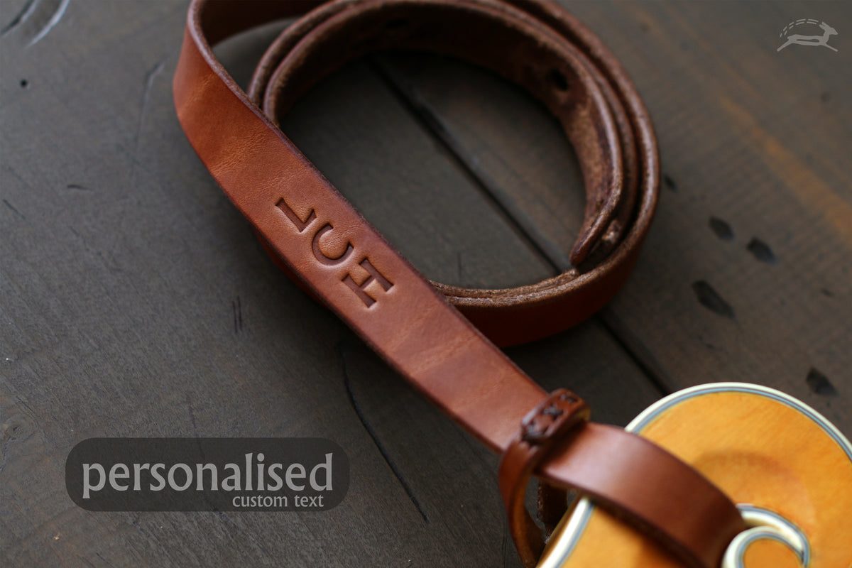 Leather Mandolin Straps - FOLK style | OCHRE handcrafted